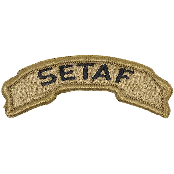 Army Velcro SETAF Tab | Nelson & Co.